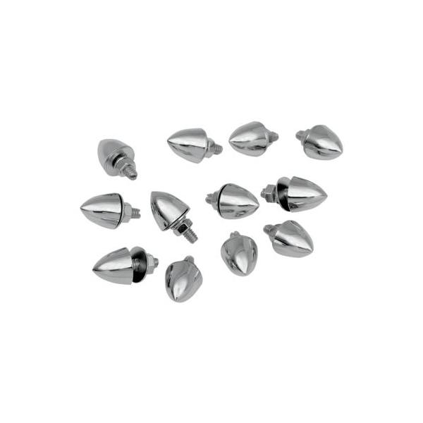 汎用品クローム12個入りDRAG Specialties(ドラッグスペシャリティーズ)ハーレー カスタムパーツ / ナンバーボルト / その他のパーツ