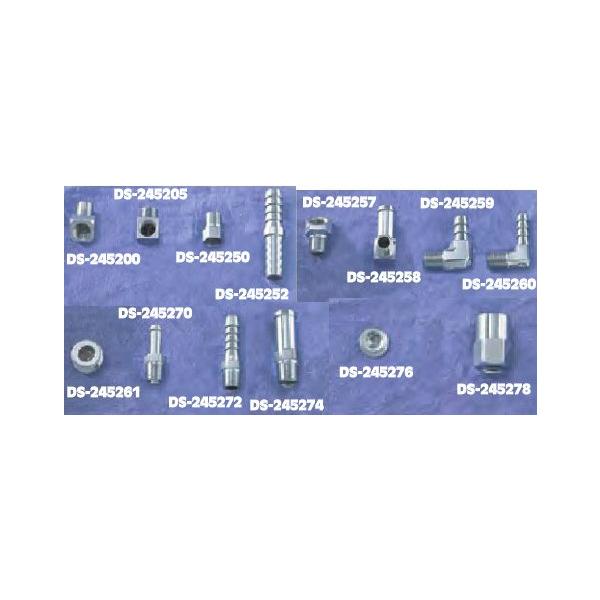 ■Male hose connector. 5/16”hose to male 1/8”NPT■1個売りの価格■GARDNER WESTCOTT■ハーレー用フィッテイングハーレー カスタムパーツ / ホース / 7-90HB-5X2