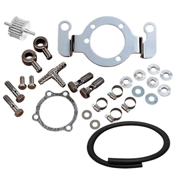 ■1993〜17年ビッグツインモデルで純正CVキャブレター装着車、インジェクションモデルに適合（但し2016年以降FXDLS、2016年以降ソフテイル、2008年以降ツーリングは除く）■DRAG Specialties(ドラッグスペシャリテ...