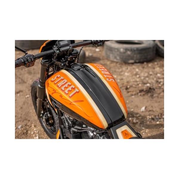 2018年以降FXBB/S、FXBR/S、FXSTに適合カラー：未塗装ゲルコート仕上げ素材：ファイバーグラスKILLER CUSTOM(キラー カスタム)ハーレー カスタムパーツアクセサリー