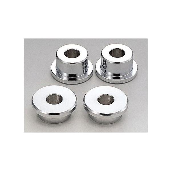 ■1973〜17年ビッグツイン、スポーツスターモデル用（但しツーリングモデル、2004年以降スポーツスターモデル、FXSTDは除く）■カラークロームメッキ■車両1台分のセット■KIJIMA(キジマ)ハーレー カスタムパーツ / ブッシュ