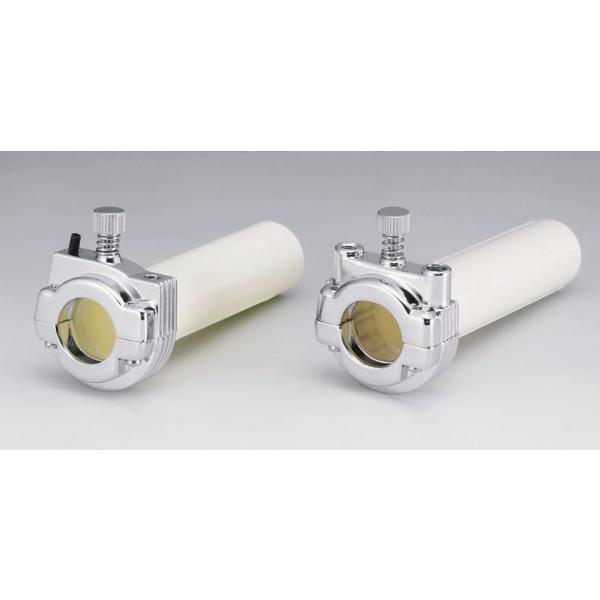 ■1973〜80年モデル用 (1本引きワイヤー専用)■カラー:クローム■スロットルパイプ付き■KIJIMA(キジマ)ハーレー カスタムパーツ / アクセサリー