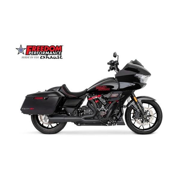 2017年以降ツーリングモデルに適合エンドキャップカラー：CHROMEセット内容：本体(1台分)、ヒートシールド、ハードウェア・2021年以降のツーリングモデルはO2センサー キャンセラーが必要です。・オプションで専用の消音バッフル(AC0...