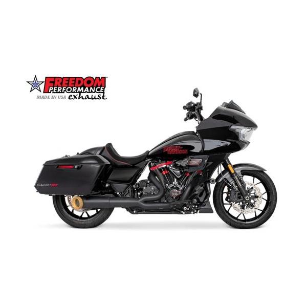 2017年以降ツーリングモデルに適合エンドキャップカラー：SOLID GOLDセット内容：本体(1台分)、ヒートシールド、ハードウェア・2021年以降のツーリングモデルはO2センサー キャンセラーが必要です。・オプションで専用の消音バッフル...