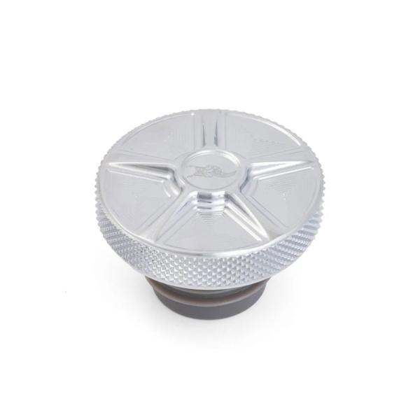 ■適合 1996年以降モデルのタンクに適合(但しセンターキャップ式のツーリングモデルは不可）■備考 1996年以降ベント付き■サイズ 外径75ｍｍ■カラー クローム■素材 アルミ3Dビレット■メーカー Ken's Factory(ケンズ フ...