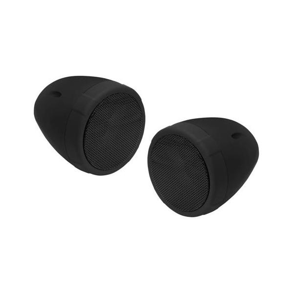 カラー：マットブラックサイズ：長さ12.1cm 径10.3cmBOSS AUDIO SYSTEMS(ボスオーディオシステムズ)ハーレー カスタムパーツオーディオ