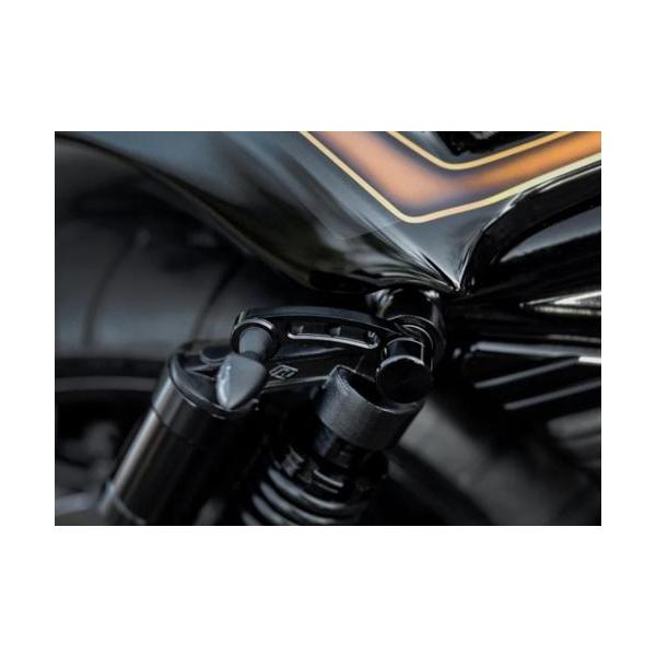 2002〜17年V-RODモデルに適合カラー：ブラックアルマイト素材：アルミニウム2個セットKILLER CUSTOM(キラー カスタム)ハーレー カスタムパーツリア用