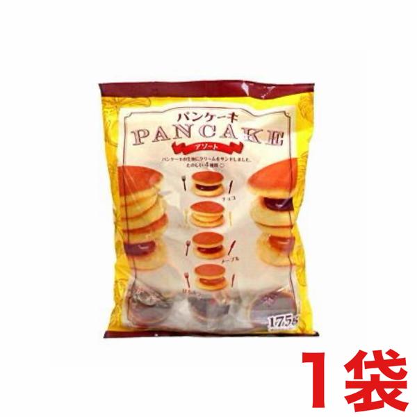 パンケーキの生地にクリームをサンドしました。チョコ・メープル・カスタード・はちみつの楽しい４種類。それぞれ個装してあります。人差し指と親指でキャッチできるほどの一口サイズ！さらにおいしくなる裏技※個包装から取り出しお皿にのせて、レンジで約1...