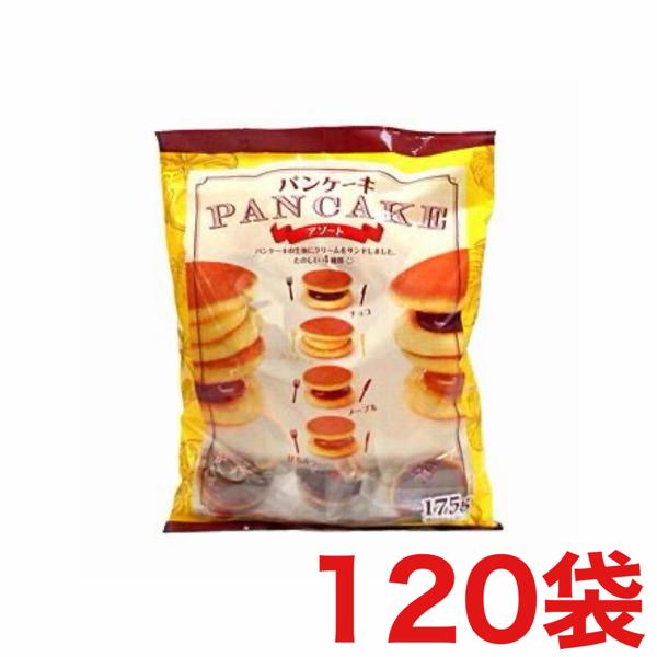 ★代引不可商品です。　パンケーキの生地にクリームをサンドしました。チョコ・メープル・カスタード・はちみつの楽しい４種類。それぞれ個装してあります。人差し指と親指でキャッチできるほどの一口サイズ！さらにおいしくなる裏技※個包装から取り出しお皿...