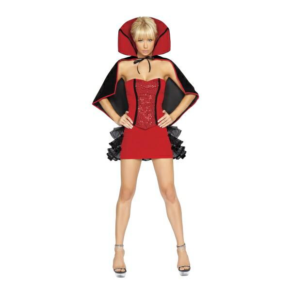 ■商品コード：rc0271デビルの大人女性用コスチュームです。■含まれる物:マント、コルセット、スカート■含まれない物:シューズ■主要素材:ポリエステル