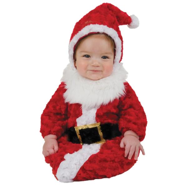 ■商品コード：ur25849サンタクロースのベビー用コスチュームです。ハロウィンイベントやパーティでの仮装におすすめ。■含まれる物:ヒゲ&amp;フード付ジャンプスーツ■主要素材:ポリエステル