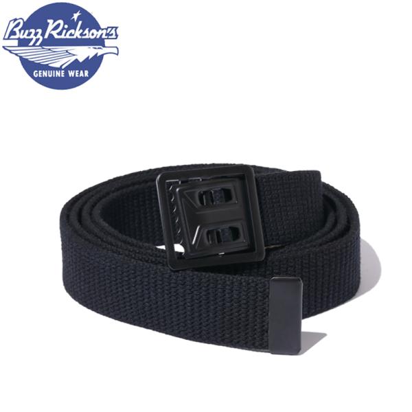 バズリクソンズ ウィリアム・ギブソン ブラック ベルト BR02767 / BUZZ RICKSON'S WILLIAM GIBSON COLLECTION BLACK BELT, WEB, WAIST, EM M-1937 米陸軍が193...