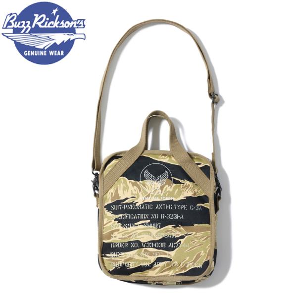 バズリクソンズ SUIT-PNEUMATIC ANTI-G, TYPE G-3A H.B.T. タイガー カモ バッグ BR02878 / BUZZ RICKSON'S SUIT-PNEUMATIC ANTI-G, TYPE G-3A TI...