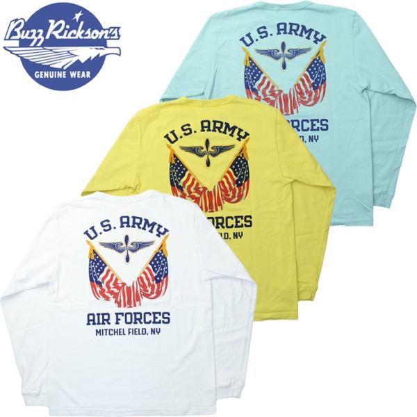 バズリクソンズ 長袖 Tシャツ "U.S.ARMY AIR FORCES"BR69510 / BUZZ RICKSON'S LONG SLEEVE T-SHIRTS "U.S.ARMY AIR FORCES"国内アメリカンカジュアルメーカー...