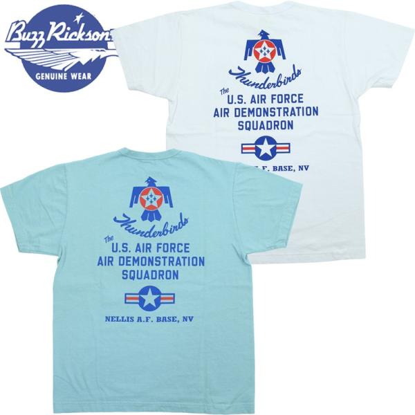 バズリクソンズ ミリタリー 半袖 Tシャツ " THUNDERBIRDS "BR79705 / BUZZ RICKSON'S S/S MILITARY TEE " THUNDERBIRDS "国内アメリカンカジュアルメーカーの老舗「東洋エン...