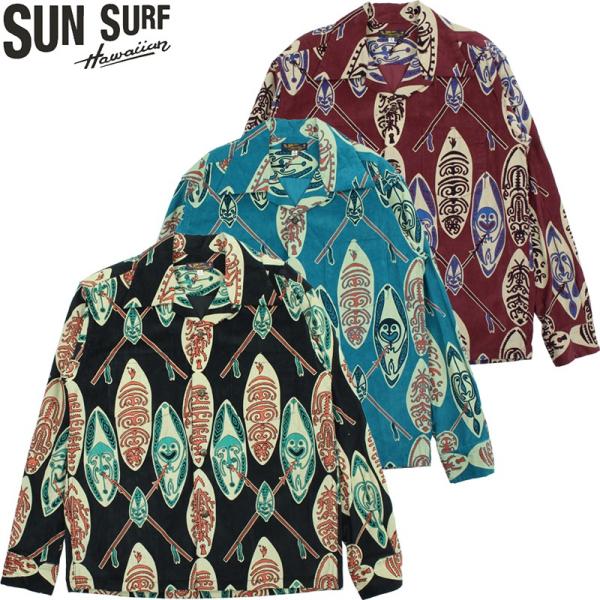 サンサーフ コーデュロイ オープン シャツ “GOD'S SHIELD” SS29581 / SUNSURF CORDUROY L/S OPEN SHIRT "GOD'S SHIELD"ハワイアンシャツの老舗ブランド〈SUN SURF（サン...