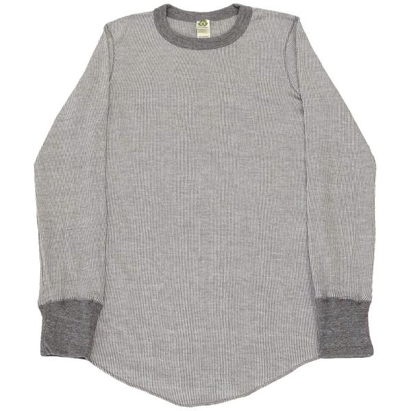 (並行輸入品)生産国：ドミニカ素材：50％リサイクルポリエステル 38％オーガニックコットン 12％レーヨンサイズS-胸回り82cm 着丈66cm ゆき丈75cmM-胸回り88cm 着丈70cm ゆき丈78cm(9分袖Tシャツ)エリネームは...