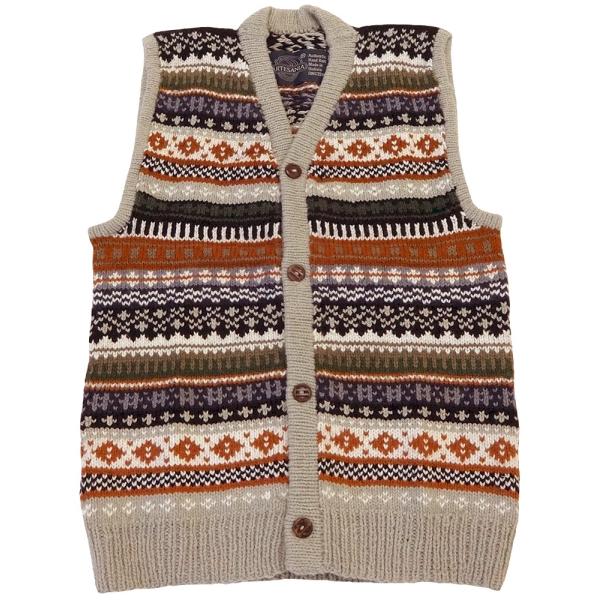 (並行輸入品)生産国：ボリビア(南米)素材：100％ アルパカウールサイズS-胸回り94cm 着丈64cm 肩幅35-42cm手作りのため１点ずつ多少サイズの違いがあります、ご了承ください。(サイズ、柄)