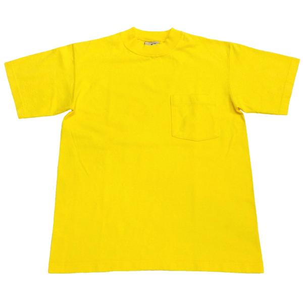 (並行輸入品)生産国：アメリカ素材：100％　コットン　（後染め加工、7.2OZ 厚手生地）サイズS-胸回り93cm 着丈65cm 肩幅43cm 袖丈19cmM-胸回り102cm 着丈70cm 肩幅44cm 袖丈20cm