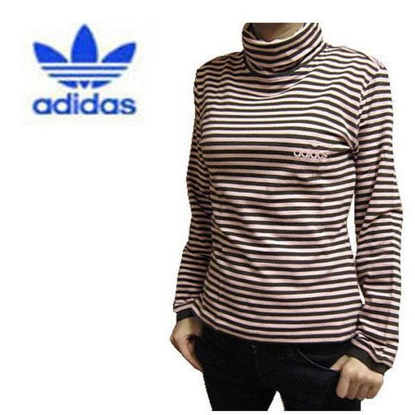 adidas（アディダス）レディース Winter Rollneck・Pink/Chocolateです。■素材　コットン95％　スパンデックス5％■サイズ　Sサイズ　身幅(約40cm)×着丈(約52cm)Ｘ袖丈(約51cm)　　　　　Mサイ...
