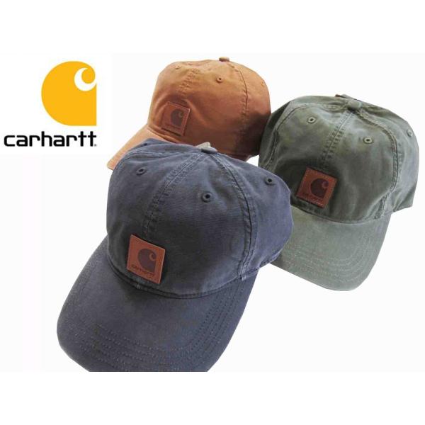 カーハート Carhartt キャップ ODESSA CAP ハット メンズ レディース 帽子 です。■素材コットン100％■サイズフリーサイズ (サイズ調節可能) ■特徴ダック地をWASH加工させた6パネルタイプのキャップです。