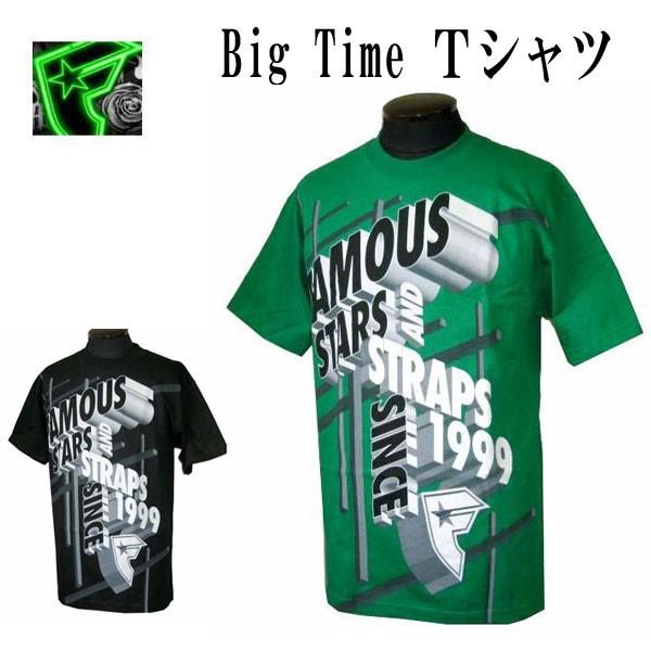 Famous Stars &amp; Straps（フェイマススターズ　＆　ストラップス） Big Time Tシャツです。■素材 コットン100％■サイズＳサイズ　　身幅約(48cm)×着丈約(66cm)　Ｍサイズ　　身幅約(51cm)×...