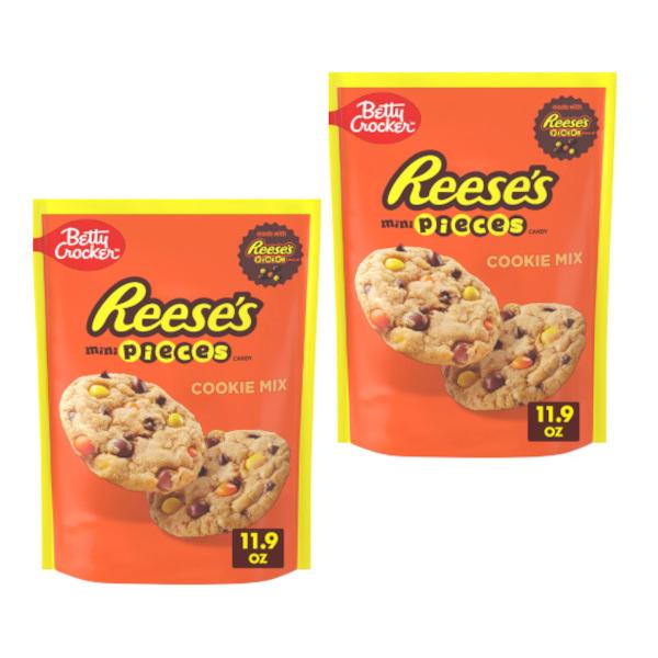 ピーナッツバターのコクと、Reese’s Piecesのカラフルな甘さが楽しめるクッキーミックス。Reese’s Pieces Minisとミニチョコチップを使った、焼きたての香ばしいクッキーを手軽に作れます。