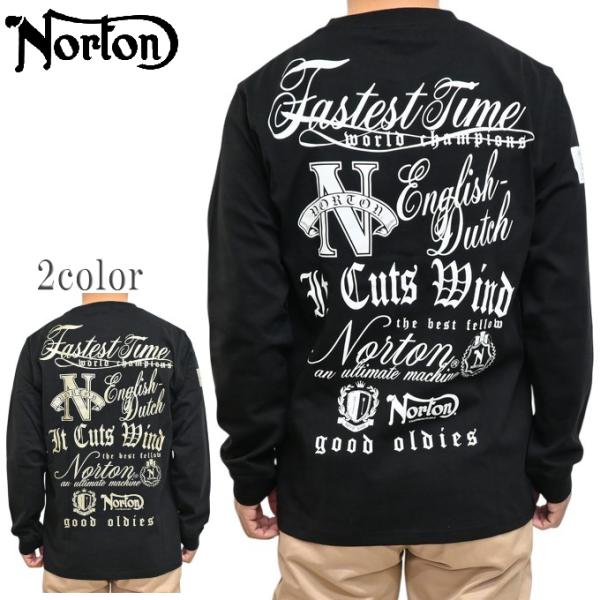 ●商品名：261N1100 Norton●本体：綿１００%●Ｍサイズ：肩幅４３・袖丈５９・着丈６８・身幅５０●Ｌサイズ：肩幅４５・袖丈６１・着丈７０・身幅５３●ＸＬサイズ：肩幅４８・袖丈６２・着丈７４・身幅５６●ＸＸＬサイズ：肩幅４９・袖丈...