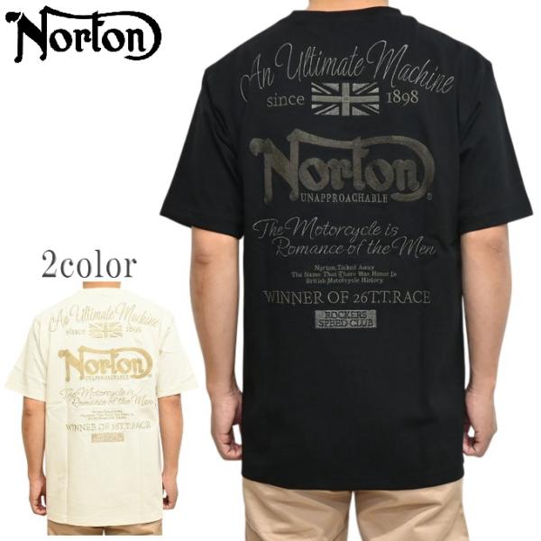 ●商品名：262N1002 Norton●本体：綿１００％●Ｍサイズ：肩幅４５・袖丈２３・着丈６８・身幅５２●Ｌサイズ：肩幅４８・袖丈２４・着丈７１・身幅５６●ＸＬサイズ：肩幅５０・袖丈２５・着丈７４・身幅５９●ＸＸＬサイズ：肩幅５２・袖丈...