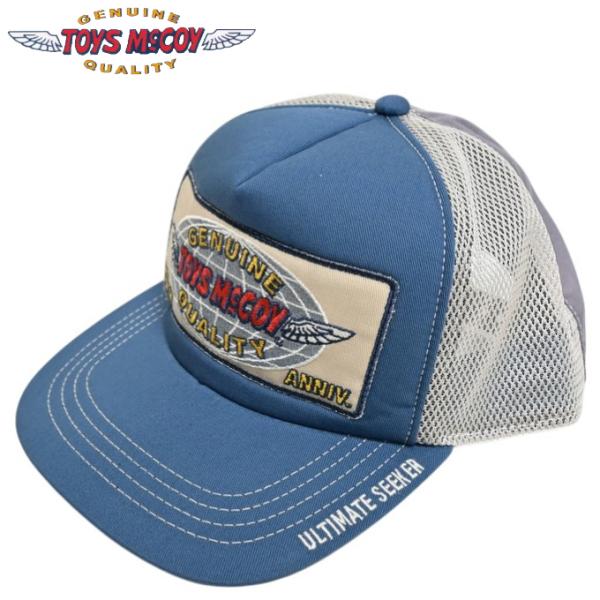 ●商品名：TMA2602 トイズマッコイ●フリーサイズ ●スナップバック●MESH CAP　TOYS McCOY " 30TH ANNIV."ワールドワイドにプロダクトを展開する、トイズマッコイを象徴する地球儀をあしらったニューロゴ。その刺...