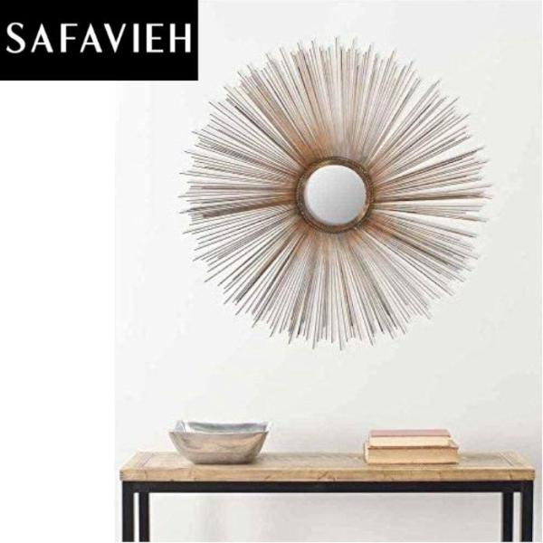 Safaviehウォールミラー 壁掛け 鏡 銅仕上げ 103.9cm お部屋の壁のアクセントミラーとして最適です Safavieh Home Collection Sunburst Mirror, Copper 【サイズ】 103.9cm ...