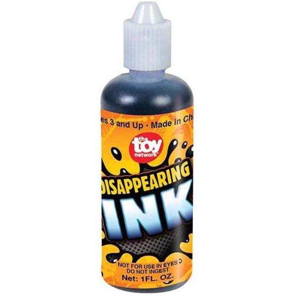 消えるインク ブルー 30ml Rhode Island Novelty、 JKDISIN、ペイント白い布の上でも、魔法のように数分で消える、不思議なインク。子供から大人まで、みんなが楽しめるいたずらおもちゃです。いたずらごっこにどうぞ。内...