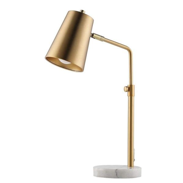 人気のアメリカ輸入商品ならAmerican Kitchen!!アメリカ発 CO-Z Gold Desk Lamps with Marble Base, Elegant Metal Shade Task Lamps with 9.5W E26...