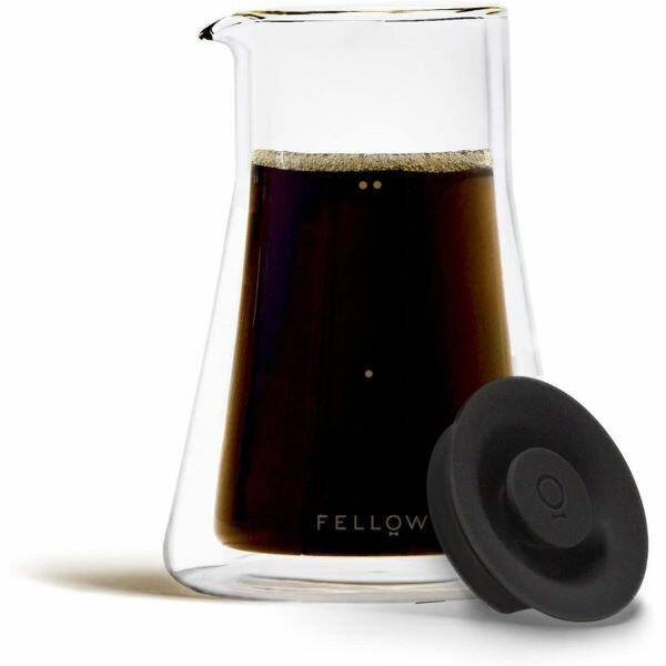Fellow Stagg Double Wall Glass Carafe, フェロー スタッグ ダブルウォール ガラスカラフェ 600mL Fellow、耐熱ガラスポット サイズ：24.7×15.5×15.4cm フェロー スタッグ ダブ...