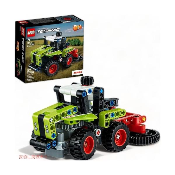 レゴテクニック LEGO TechnicCLAAS XERION ミニトラクター（130ピース）アイテムナンバー： 42102 サイズ：15.7×13.9×6cm対象年齢5才以上農業用の機械が大好きなお子様にこのミニトラクターセットはオスス...