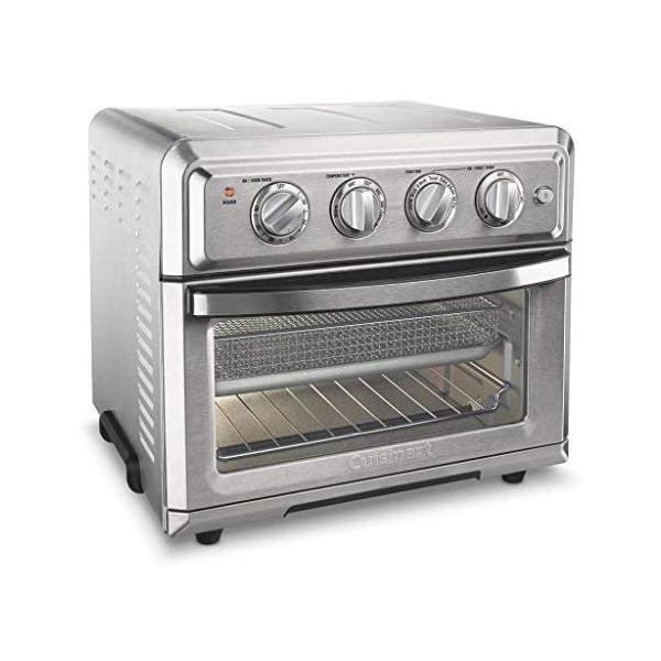 クイジナート Cuisinart 対流式オーブンオーブンフライヤーです。800ワット、7つの機能でエアフライ、対流焼き、対流焼き、焼き、温め、トーストが簡単にできます。製品にはオーブンラック、ベーキングパン、エアフライヤーラックが含まれてい...