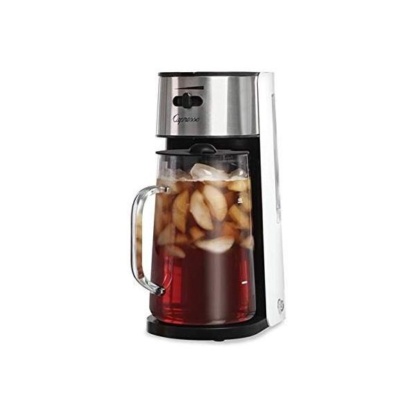 Capresso アイスドリンクメーカー 624.02 ドリップ式 アイスティー コールドドリンクサイズ　34.2×17.2×15.7cmティーバッグまたは茶葉をご利用いただけます。数分でアイスティーを作成します。80オンスのグラスピッチャ...