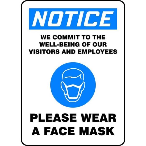 人気のアメリカ輸入商品ならAmerican Kitchen!!アキュフォーム コロナ マスク着用お願いサインステッカー Accuformサイズ：25.4x17.7cmアキュフォーム コロナ マスク着用お願いサインステッカー。マスク着用お願い...