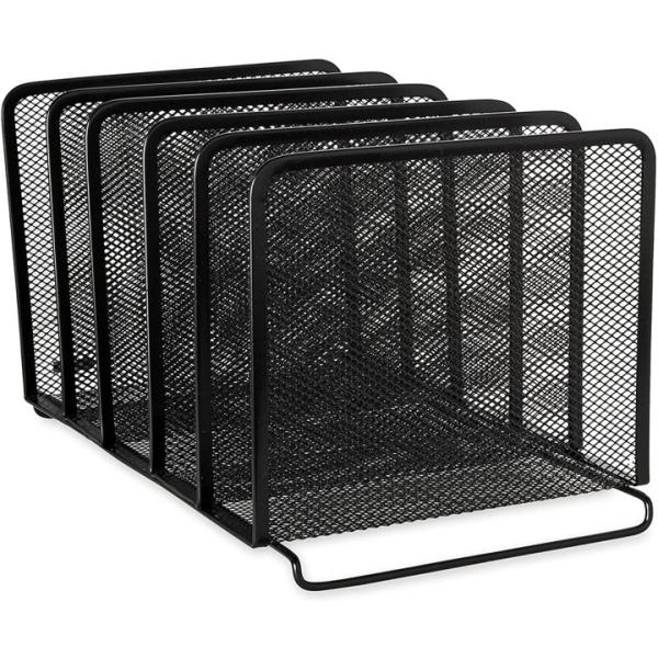 ローロデックスRolodex整理用メッシュラック 仕切り5つ デスクアイテムカラー：ブラックアイテムナンバー： 221415つの仕切りがあり、散らかりやすいデスクの上を綺麗に整理することができるメッシュラックです。シンプルで、エレガントな見...