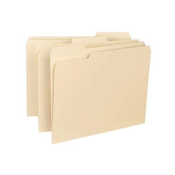 スミード Smead インテリア ファイル フォルダ 1/3カット タブ レターサイズ マニラ 100枚 10230 書類を整理できますこれらの特別なサイズのファイルフォルダーは、ハンギングファイルフォルダーで使用するために特別に設計されて...