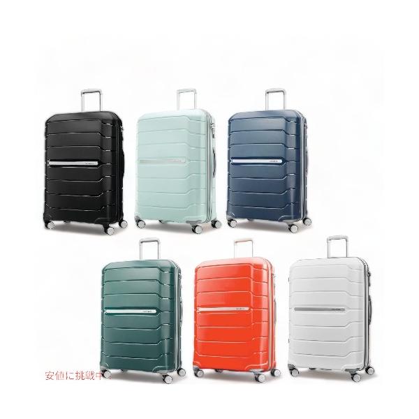 Samsonite Freeform Expandable Hardside Luggage with Double Spinner Wheels【カラー】BlackMint GreenNavySage GreenTangerineWhit...