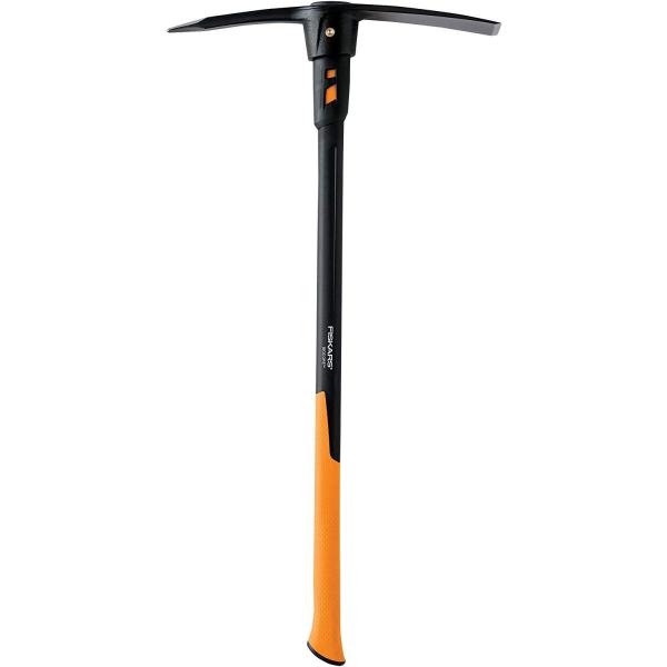 フィスカース ピック Fiskars 751210-1001 多目的 ガーデン 5ポンド 36インチサイズ　9.1×47.2×91.4cm砂利や固まって乾燥した土や岩の多い表面を砕くのに最適です。特許取得済みのIsoCore Shock C...