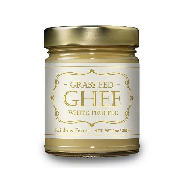 White Truffle Ghee ホワイトトリュフ ギーバター266g グラスフェッド 白トリュフ ギーバター ギーオイル Grass-Fed Ghee Butter レインボーファームズ