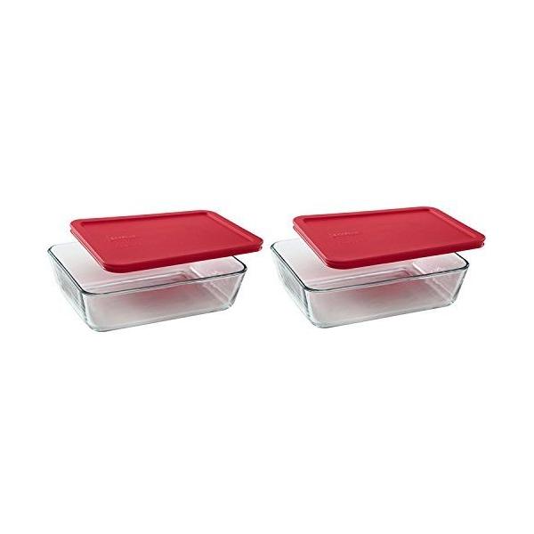 Pyrex 6-Cup Rectangle Food Storage, Containers by Pyrex