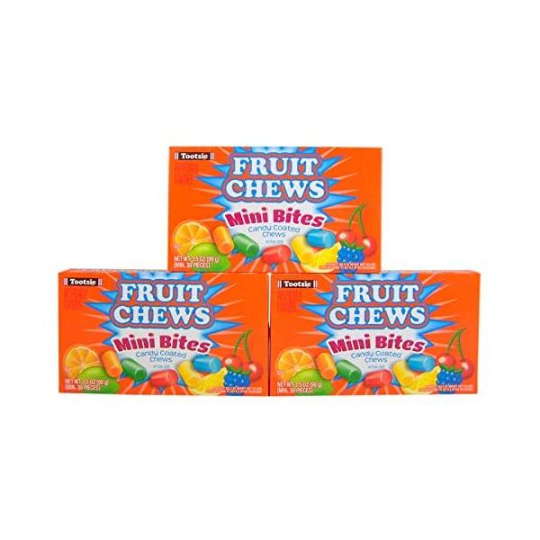 アメリカ発! 自分用としても、お友達にギフトでプレゼントしても◎のアメリカのお菓子♪♪バラエティに富んだスナックコレクションを随時追加中ですFruit Chews Mini Bites Candy Coated Chews Movie Th...