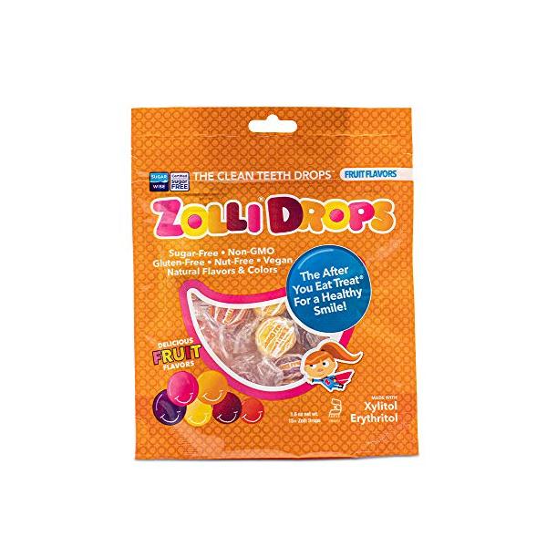 アメリカ発! 自分用としても、お友達にギフトでプレゼントしても◎のアメリカのお菓子♪♪バラエティに富んだスナックコレクションを随時追加中ですZollipops | Clean Teeth Zolli Drops - Anti Cavity,...