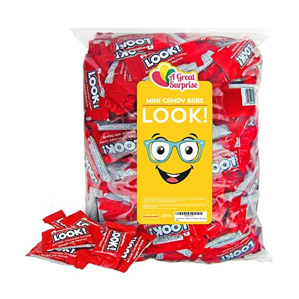 アメリカ発! 自分用としても、お友達にギフトでプレゼントしても◎のアメリカのお菓子♪♪バラエティに富んだスナックコレクションを随時追加中ですLook! Mini Bars - Annabelle's Look Mini Bars, 2lb ...