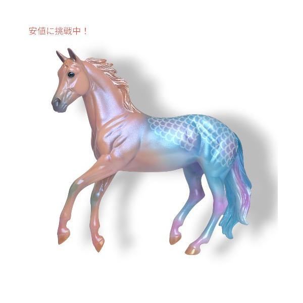 Breyer ブレイヤーコーラ 海の人魚  Cora Mermaid of the Sea - 62063・対象年齢4歳以上・コーラのパールのようなパステルコートは、ピンクがかったパープルから始まり、ゴージャスなインクブルーとパープルへと深...