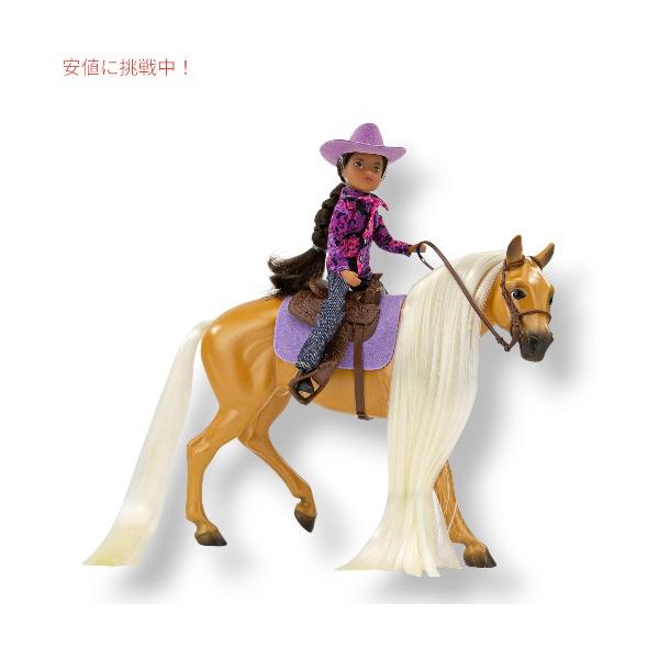 Breyer ブレイヤーホース フリーダム シリーズ 馬とウェスタン ライダー セット - 61146・対象年齢4-8歳・フリーダム シリーズは、馬に与えられる最も強い属性の 1 つである「自由」を表しています。冒険に出かけ、探検し、夢を見...