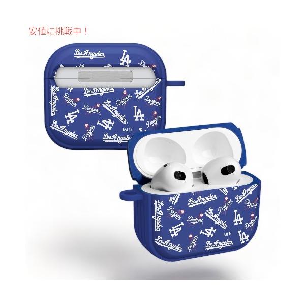 Game Time ゲームタイム  ロサンゼルス ドジャース HDX ケース カバー AirPods Gen 3 対応 - Los Angeles Dodgers HDX Case Cover (Select)- 選択した大学のお気に入りの...